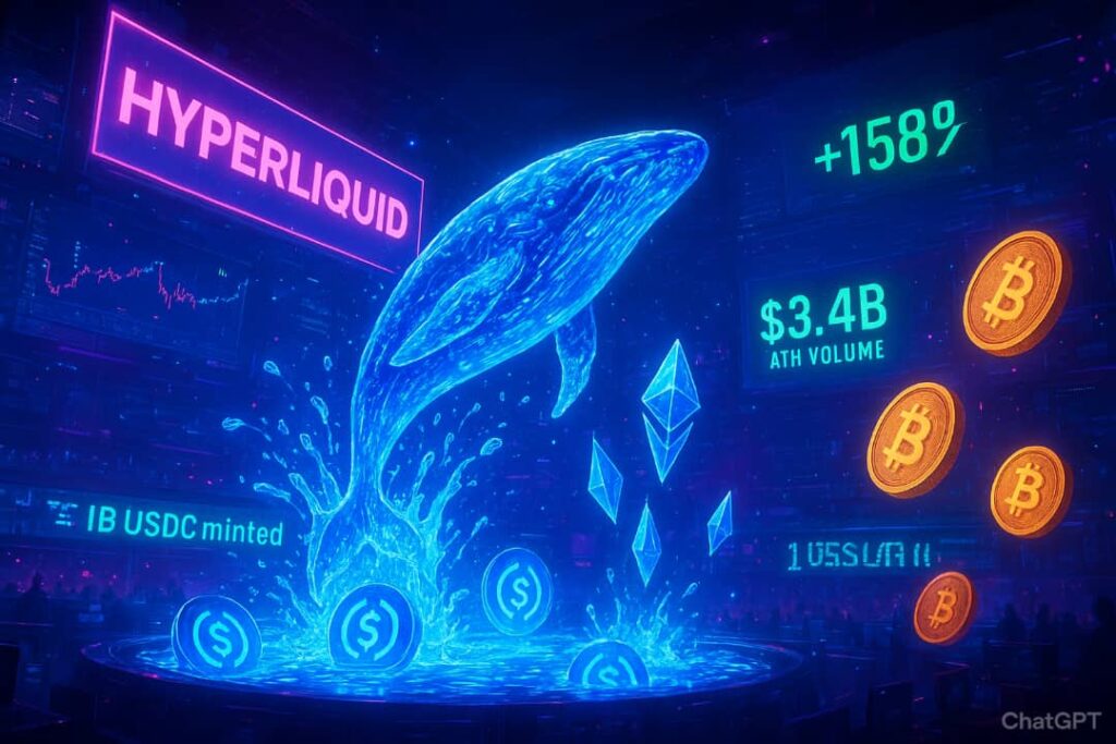 Whales, Institutions, and Stablecoin Flows Fuel Hyperliquid’s Explosive ...
